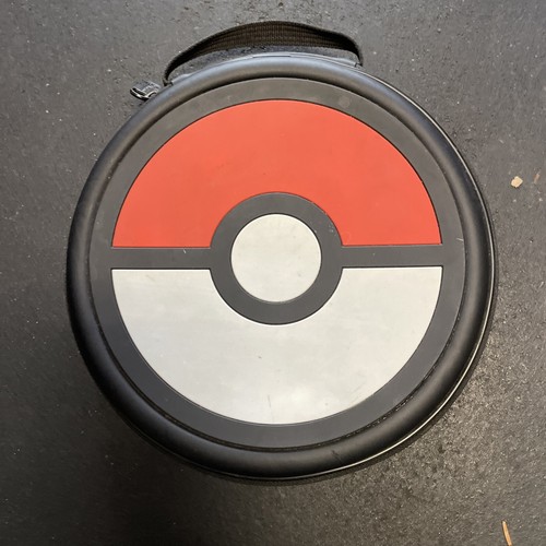 Nintendo 3DS Pokemon PokeBall Black Carrying Case Travel Bag Holds 6 ...
