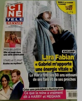 Lara Fabian Magazine Cine Télérevue 2020 | eBay