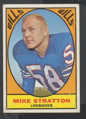 1967 Topps Football Card #29 Mike Stratton-Buffalo Bills Ex Card | eBay