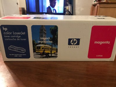 HP LaserJet C4193A Magenta Print Cartridge LaserJet SERIES 4500 4550 ...