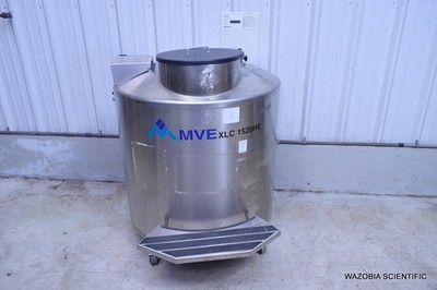 MVE XLC 1520HE-F LIQUID NITROGEN CRYOGENIC STORAGE TANK SYSTEM 10784056 ...