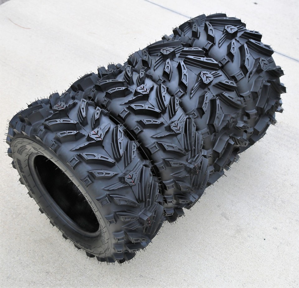2 Forerunner Maxx Plus 24x10.00-11 24x10-11 48F 6 Ply MT Mud ATV UTV ...