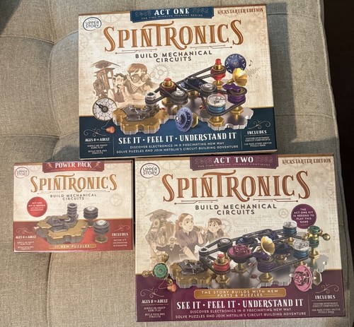 Spintronics - Act One, Two, & Power Pack Kickstarter Edition - New ...