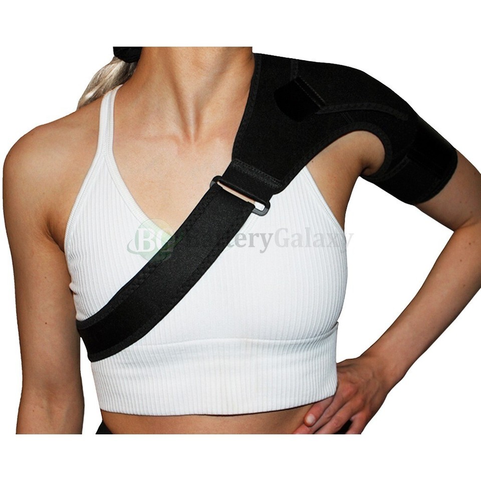 5X Shoulder Brace Rotator Cuff Pain Relief Support Adjustable Belt ...