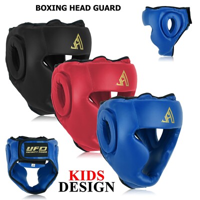 Kids/Children Boxing Head Guard MMA Martial Arts Kick Boxing Head ...