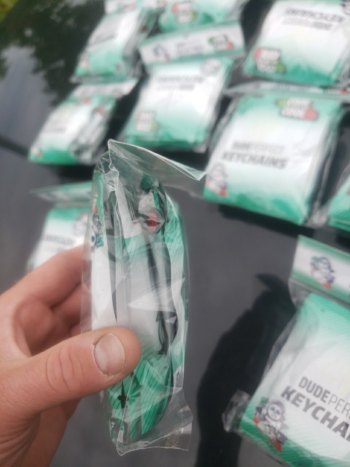 Dude Perfect Keychains Lot Of 65 - Cool Not Cool, Panda, Wheel ...