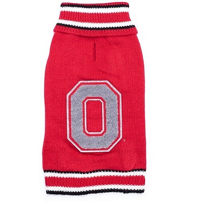The License House Ohio State Buckeyes Dog Block O Pullover Turtleneck ...