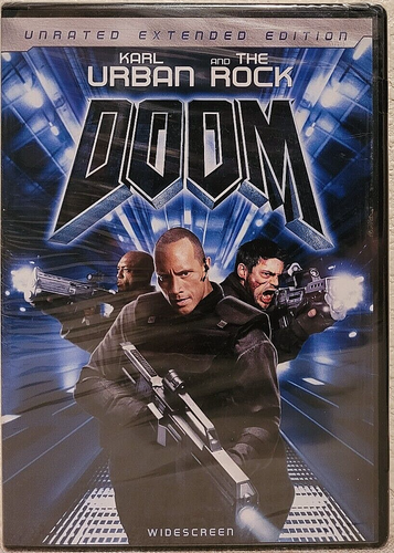 Doom (DVD, 2005 Widescreen) Karl Urban, Dwayne Johnson, Rosamund Pike ...