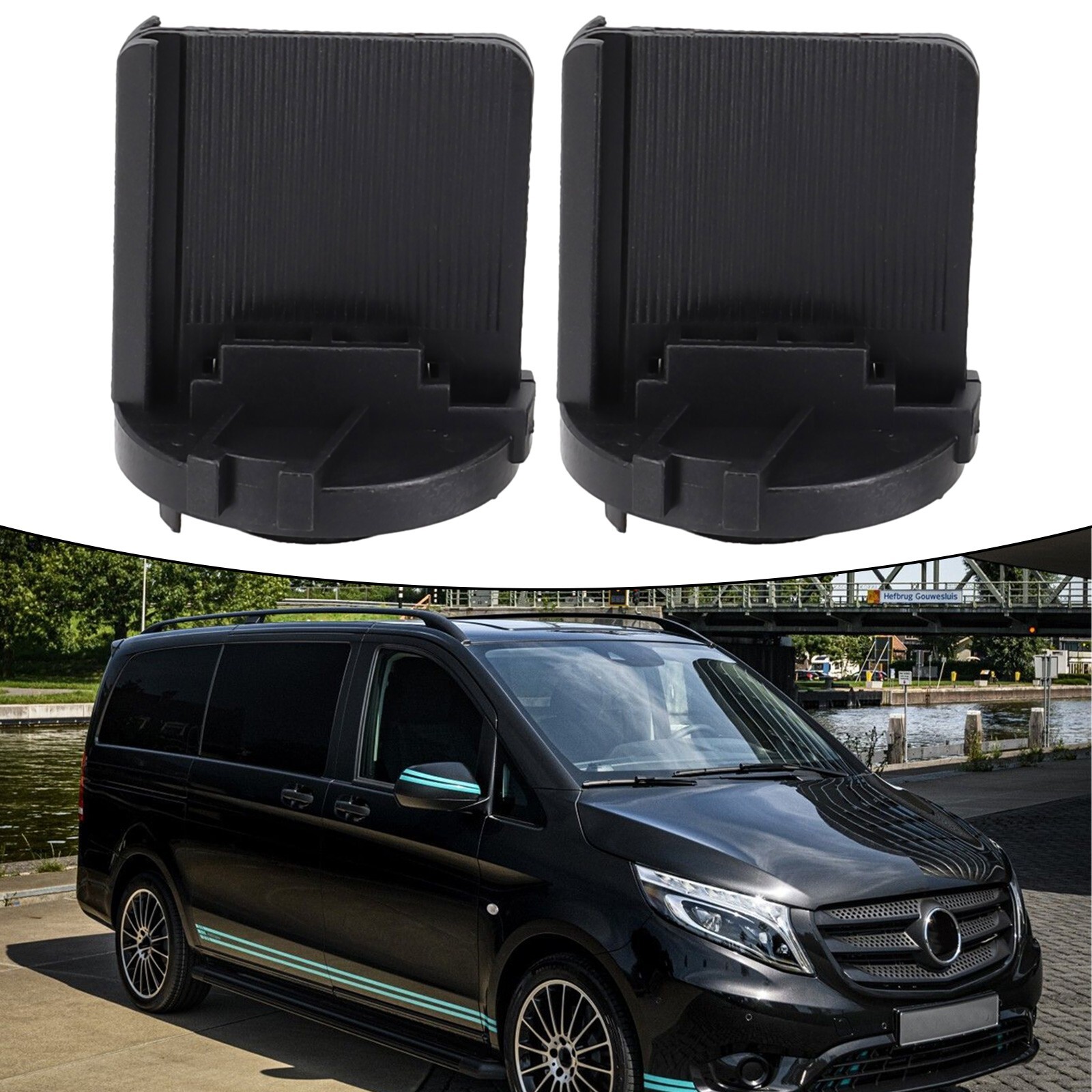 2xHeadlight-Bulb Socket Holder For Mercedes For Vito For Sprinter 906 ...