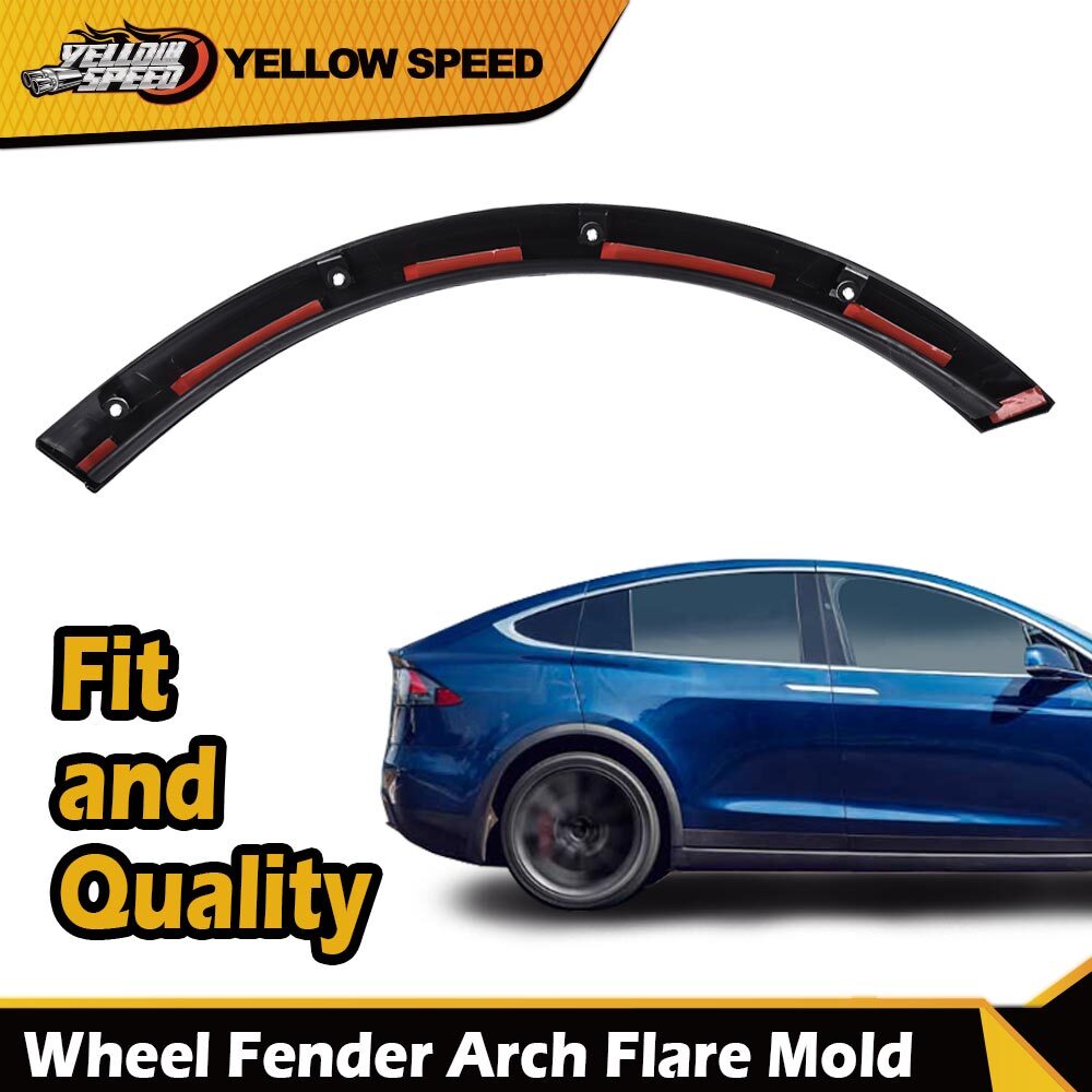 Rear Passenger Door Wheel Fender Arch Flare Mold Fit For 2016-2021 ...