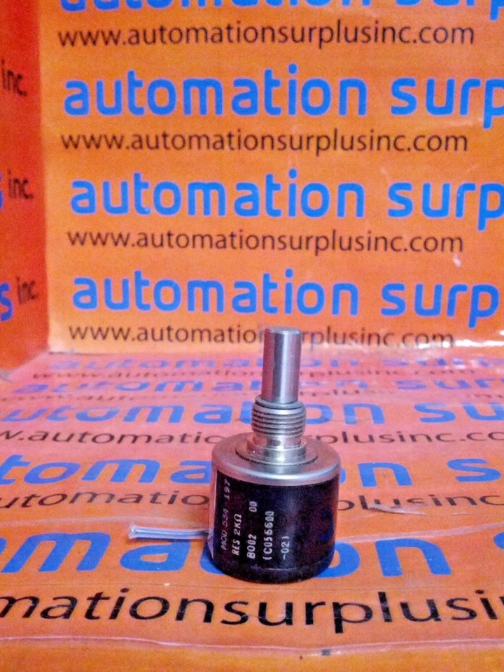 SPECTROL 534 2K OHM 10-TURN 2W WIRE WOUND PRECISION POTENTIOMETER ...