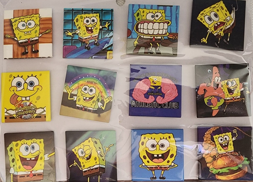 SpongeBob SquarePants 12Pc Button Pin Set (NO.10) | eBay