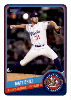 2021 Amarillo Sod Poodles Choice 7 Matt Brill Coal Valley Illinois ...