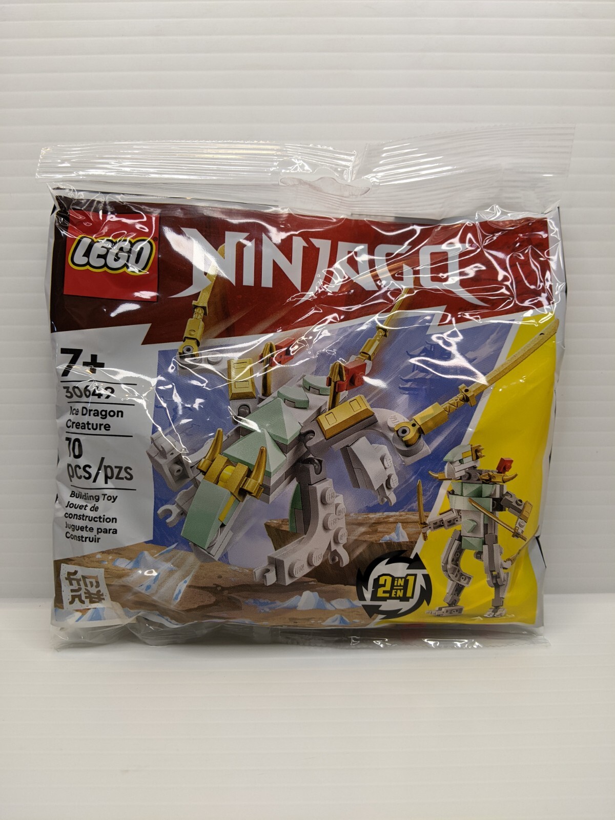 LEGO Ninjago 30649: Ice Dragon Creature - 70 Pcs - New. Sealed ...