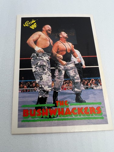 1990 Classic WWF #116 - The Bushwhackers Wrestling Card | eBay