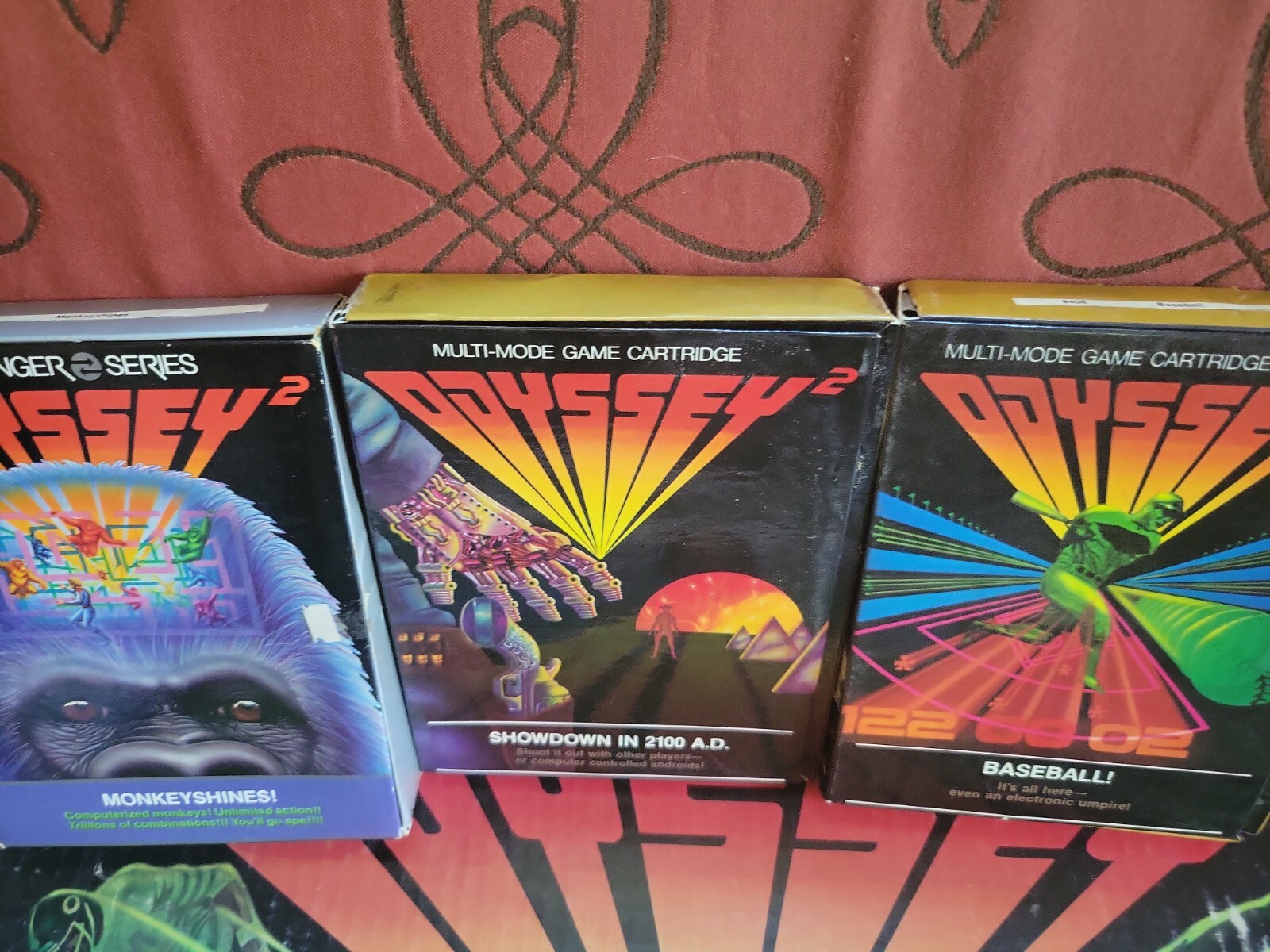 1978 Odyssey 2 Magnavox Video Game System + 17 Games with Boxes & some ...