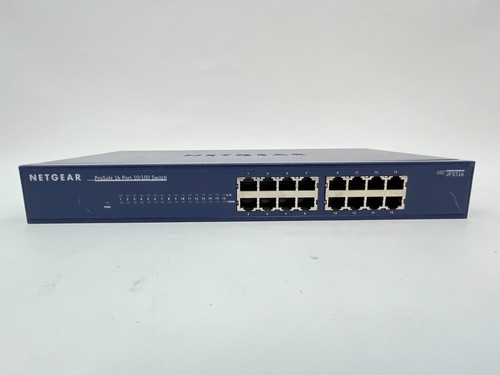 Netgear 16-Port Model JFS516 10/100 Mbps Fast Ethernet Switch Auto ...