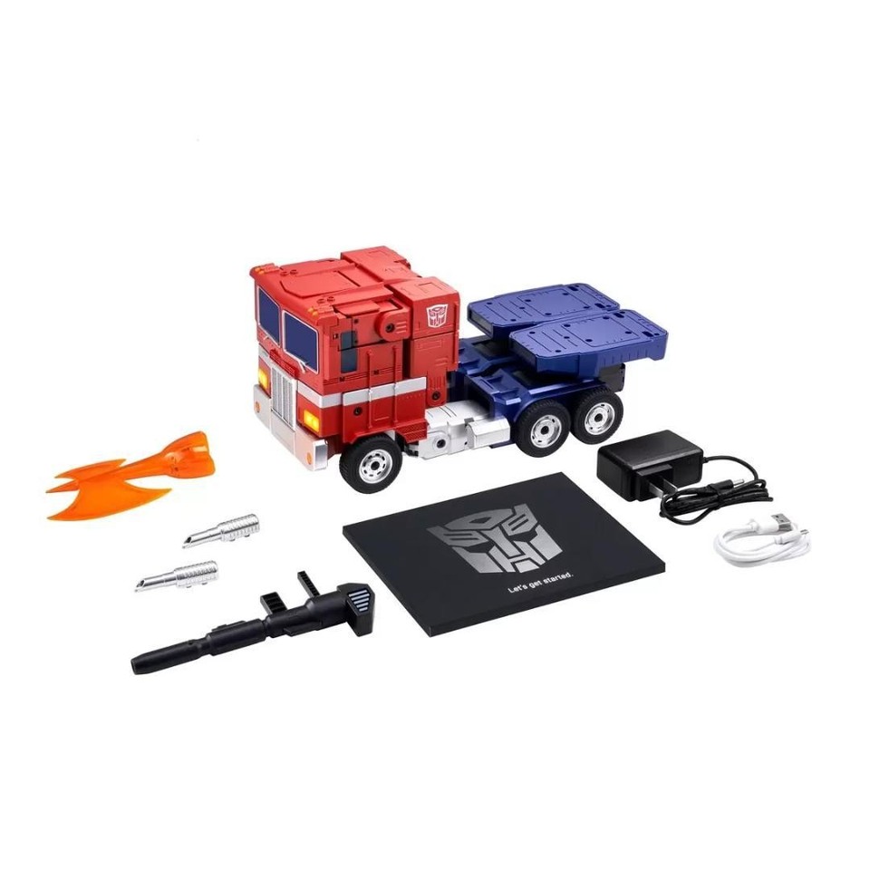 Transformers Robosen Optimus Prime Auto-Convert Robot Action Figure ...