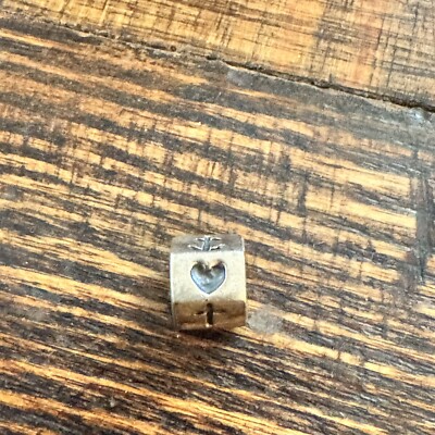 Pandora S925 ALE Sterling Faith Hope Love Heart Cross Anchor Charm Bead ...