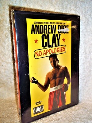 Andrew Dice Clay No Apologies (DVD, 2000) macho offensive live comedy ...
