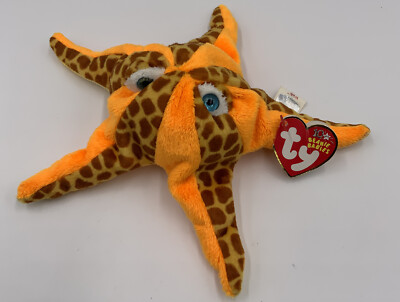 Ty Collectible Beanie Babie Wish The Starfish 9" Plush | eBay