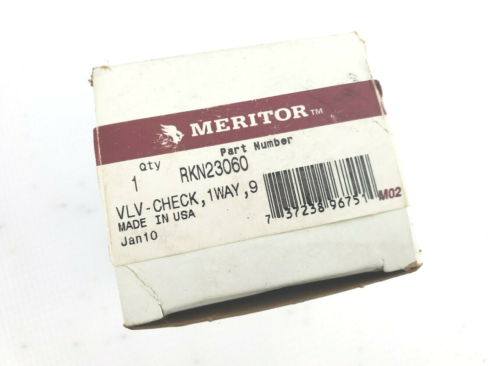Meritor Check Valve 1 Way RKN23060 Freightliner 90 Degree 1 Way 1/2 ...