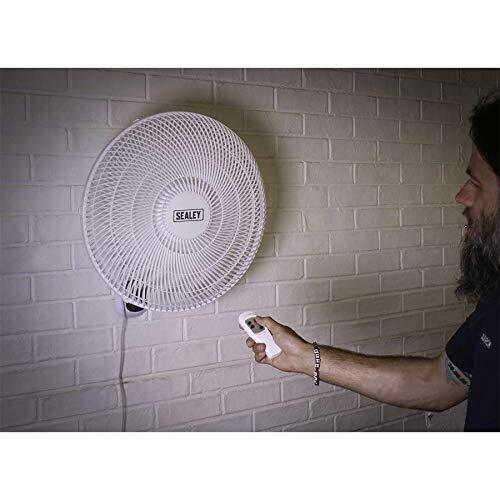 Sealey 18" 3-Speed Wall Fan with Remote Control (SWF18WR) for sale ...