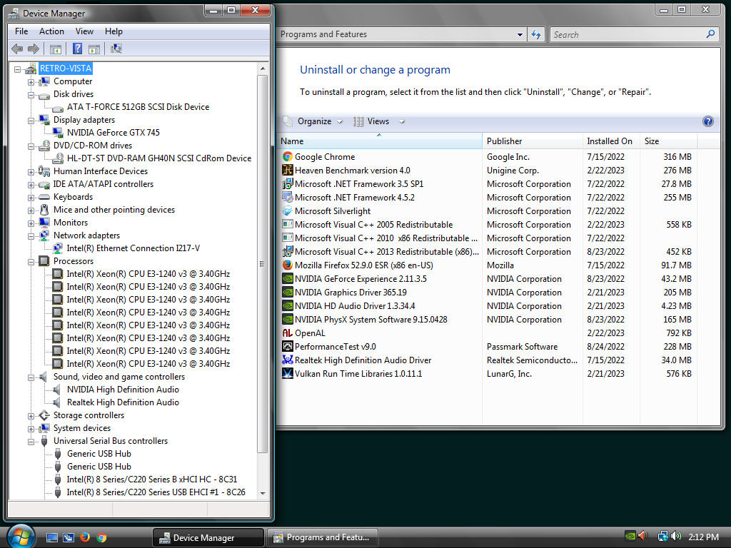 NEW Windows XP + Vista Retro Gaming PC - GTX 745, Xeon v3, 512GB SSD ...