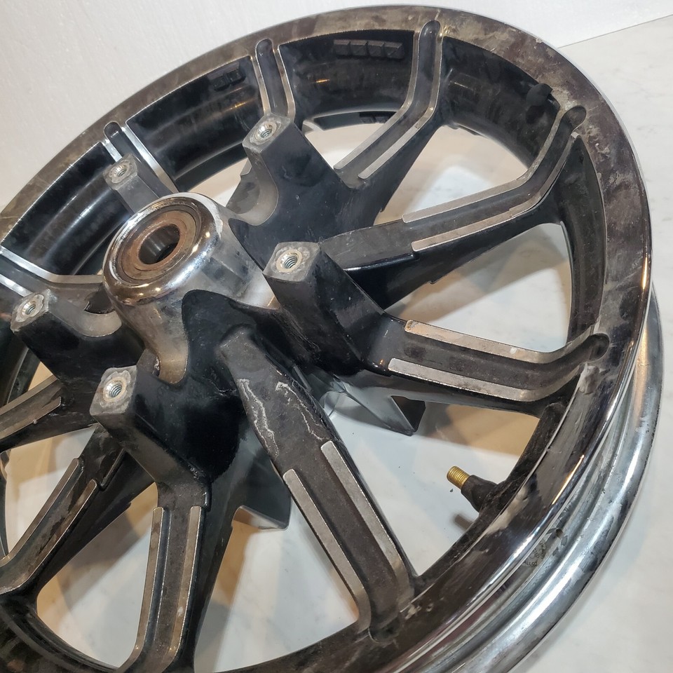 Genuine OEM 2009-2025 Harley Touring Impeller Wheel Rim 17x3" Front ...