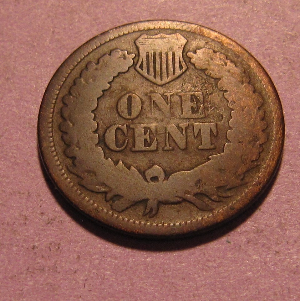 1866 Indian Head Cent Penny - Good Condition - 85SA | eBay