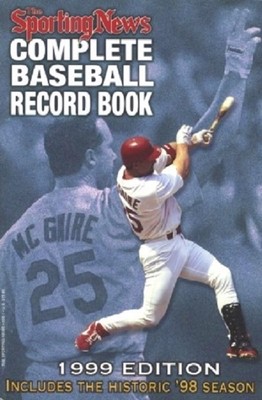 1999 TSN Complete Baseball Record Book - Softcover - Mark McGwire Cover ...