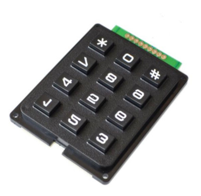 SCM Keyboard Key Matrix Keyboard 3*4 Keyboard 12 Key Keyboard Module ...