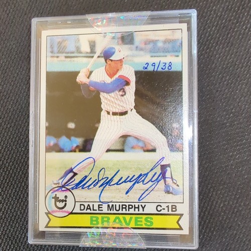 1979 Topps Dale Murphy Factory Sealed Autograph | eBay