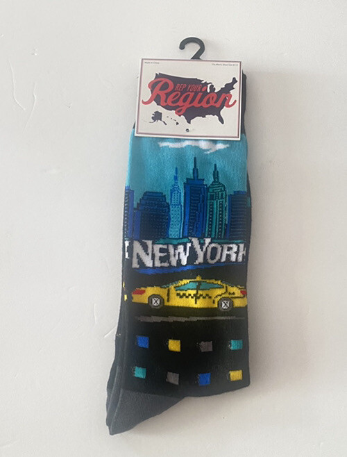 2 Pairs New York City & Brooklyn Socks By Rep Your Region Mens Size 8 ...