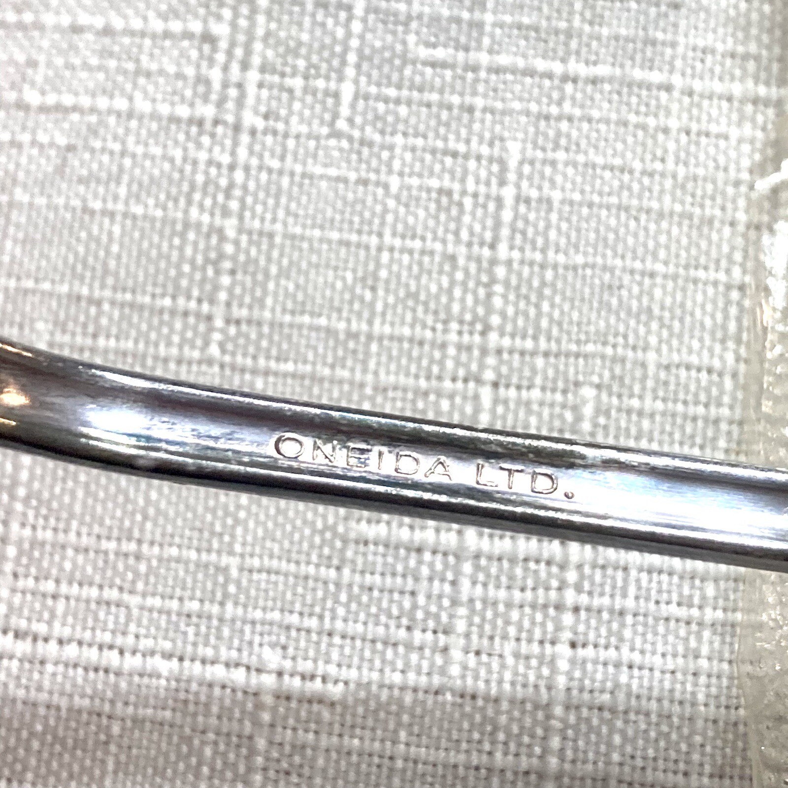 Oneida Enchanted Silverplate Toddler Fork & Spoon (new Sealed) + Used ...