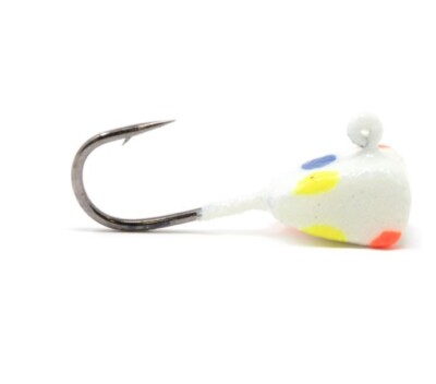 Clam Dave Genz Drop Kick 3/64 oz - Glow Wonderbread - Tungsten Ice ...