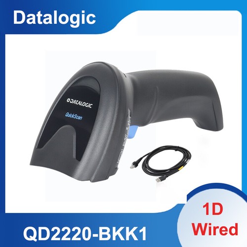 Datalogic QuickScan QD2220-BKK1 1D Wired Handheld Barcode Scanner with ...