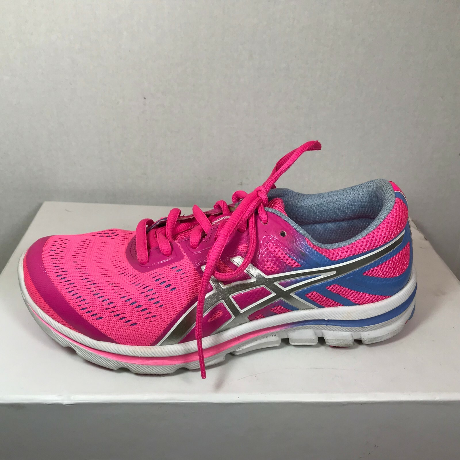 Asics 33 Fluid Axis Pink Running Shoes Size 6 Gel Electro33 AHAR | eBay