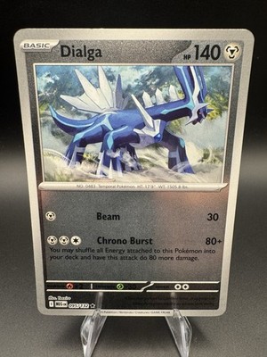 Dialga 095/132 Reverse Holo Rare Pokémon TCG: Mega Evolution Pack Fresh ...