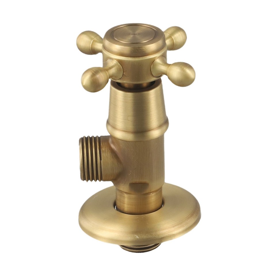 Vintage Water Stop Valve with European Design and Rust Resistant Brass ...