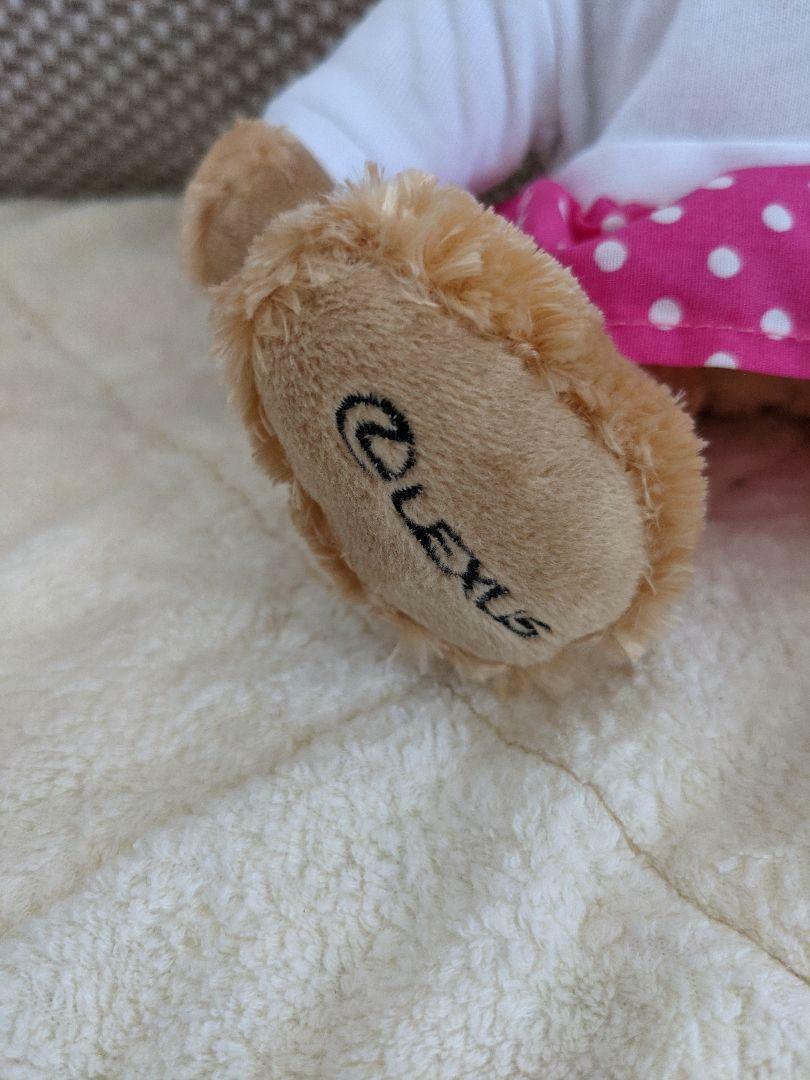 Lexus teddy bear docking dress plush toy Novelty Japan only Fedex F/S ...