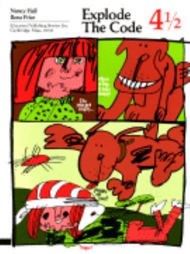 Explode the Code Book 4 1/2 by Nancy Hall and Rena Price (Hardcover ...