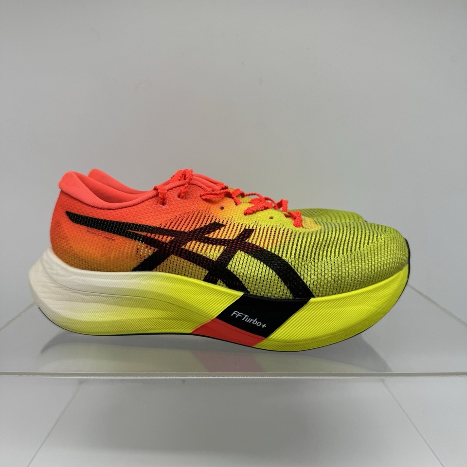 ASICS Metaspeed Sky Paris Yellow Red 1013A123 Running Size Men's 7 ...