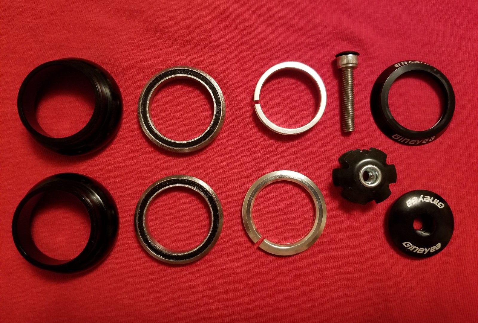 1-1/4 to 1-1/8 Cannondale Headset Reducer Tube Adapter 1.25 1.125 EC37 ...