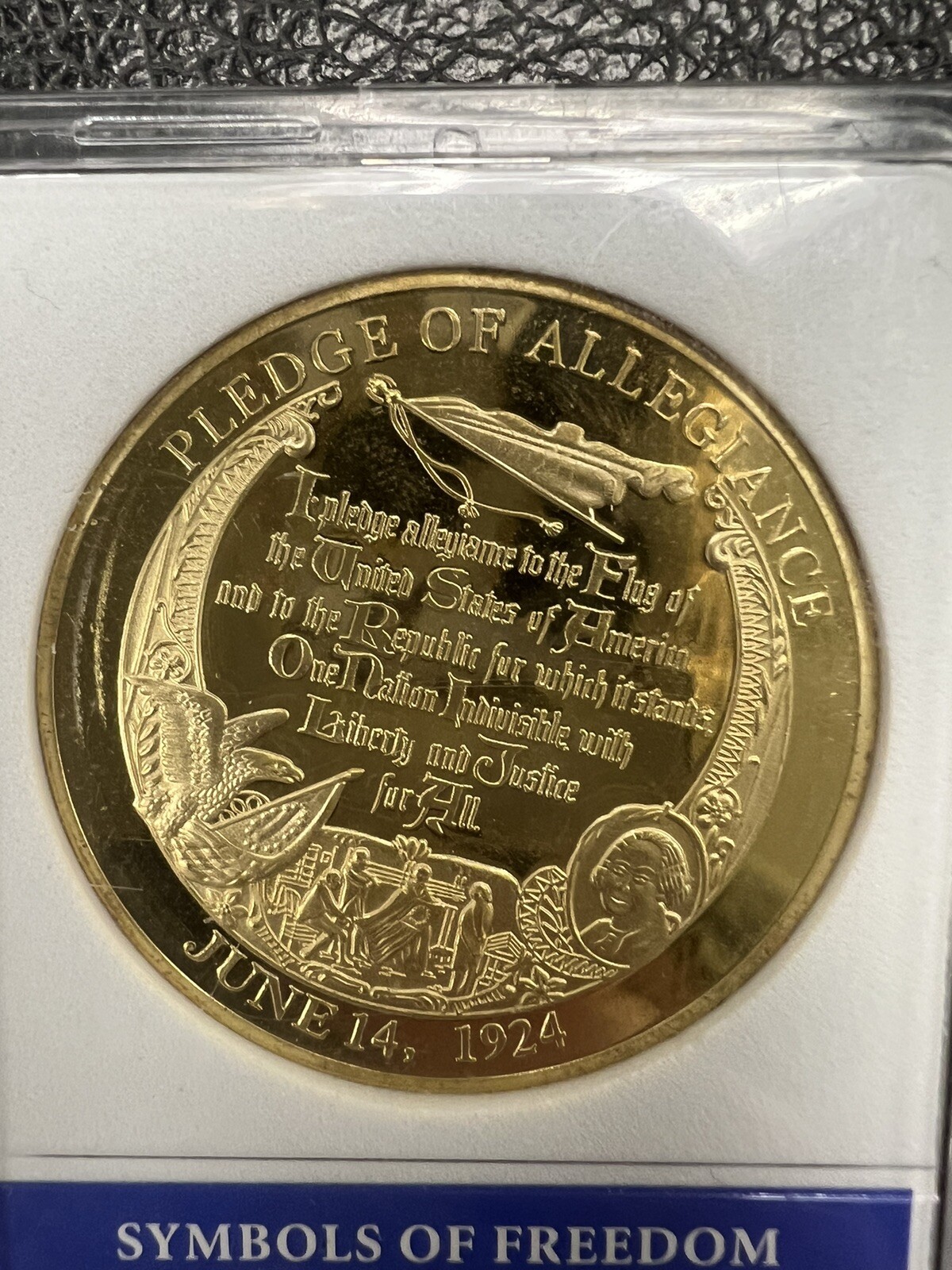American Mint Symbols of Freedom Archival Collection Pledge Of ...