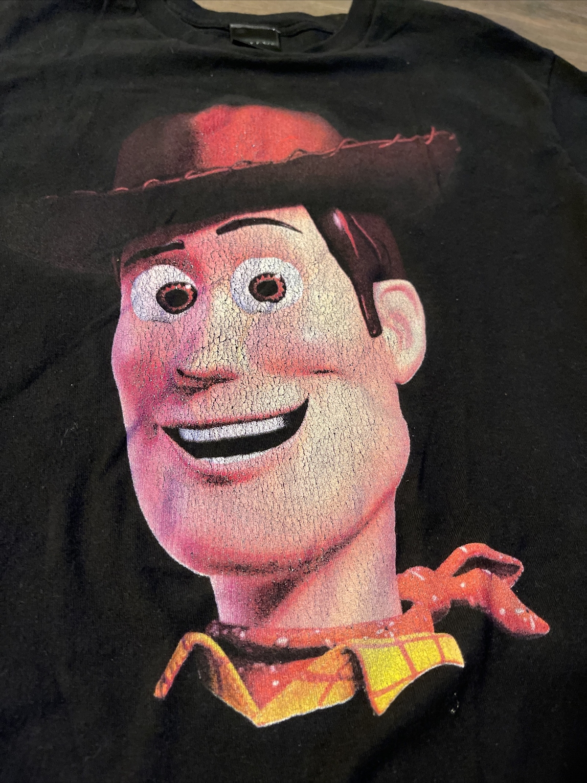 Rare Vintage Toy Story Woody Shirt Disney Pixar Tultex - Gem