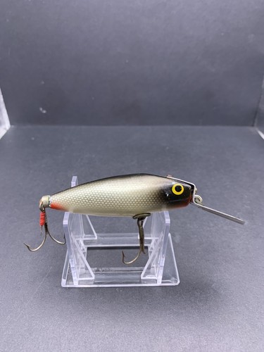 VINTAGE FISHING LURE! OLD WOOD’S DODDLER IN SHAD! 2 3/4” LONG! WOOD’S ...