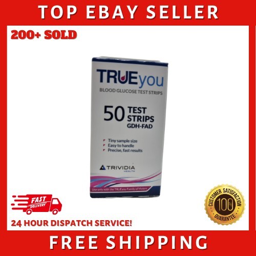 TrueYou Glucose Blood Test Strip - 50 Count for sale online | eBay