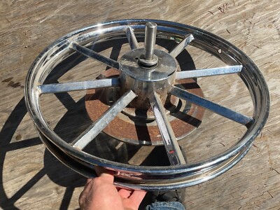 CHOPPER INVADER WHEEL HARLEY KNUCKLEHEAD FLATHEAD PANHEAD SHOVELHEAD ...