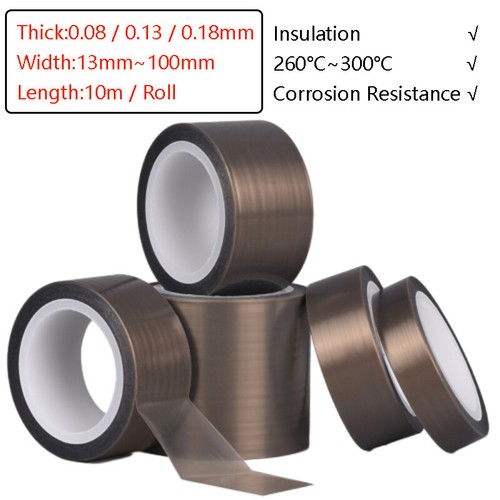 PTFE Insulating Tape High Temperature Resistant Film Tapes Corrosion ...
